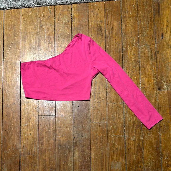 Tops | Kids Pink Oneshoulder Top | Poshmark